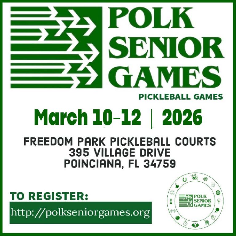 Polk Senior Games 2026 - Florida Pickleball Tournaments